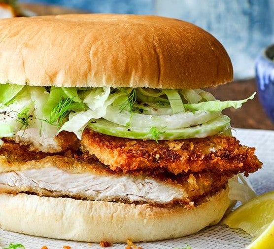 Chicken Schnitzel Burger | Mama Vera's